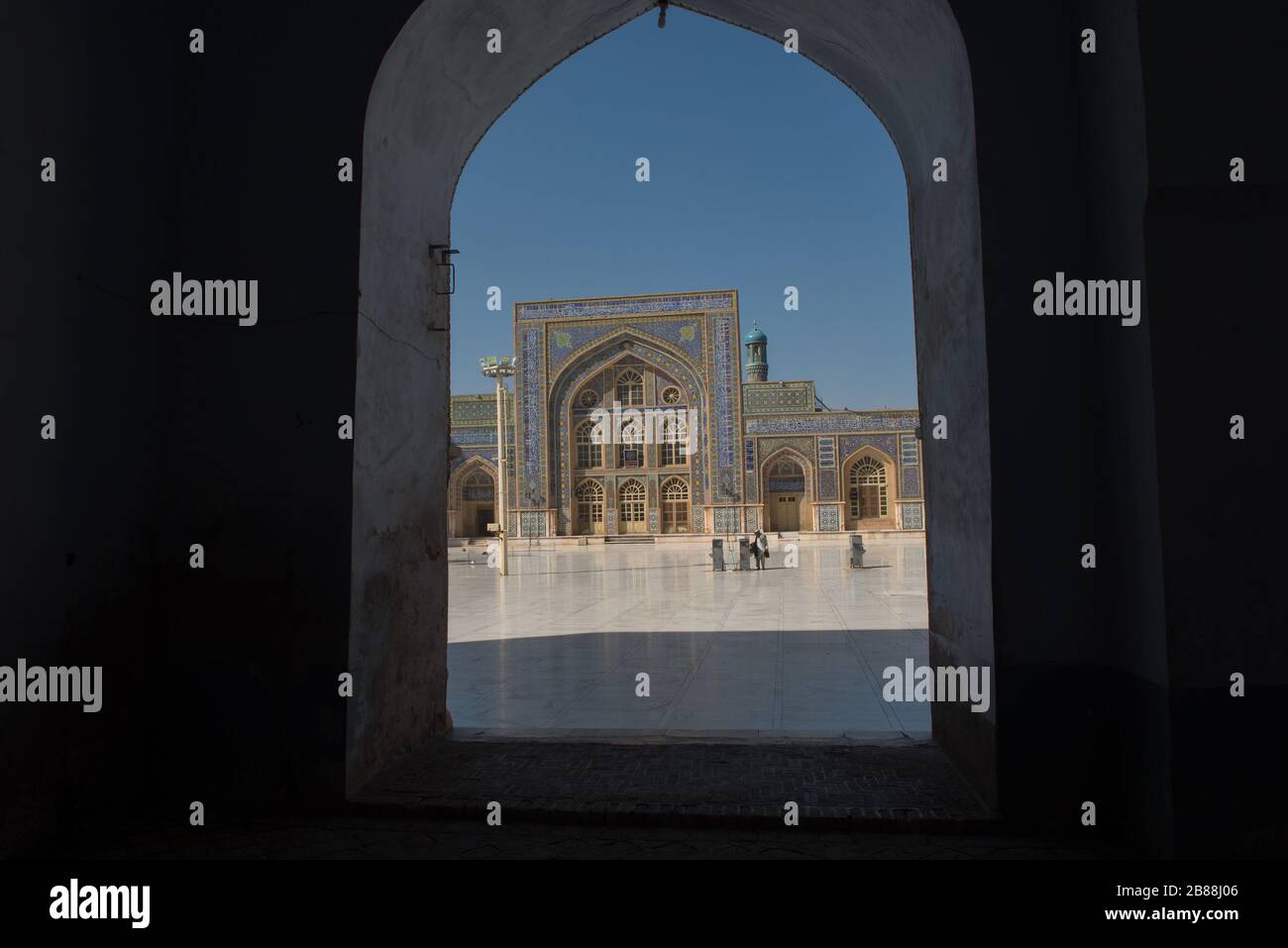 Herat Blue Mosque - Masjed Jame Herat, Afghanistan Stock Photo - Alamy