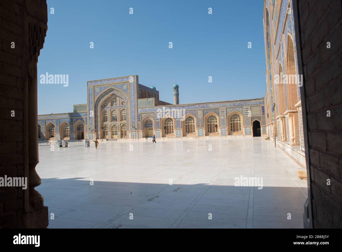 Herat Blue Mosque - Masjed Jame Herat, Afghanistan Stock Photo - Alamy
