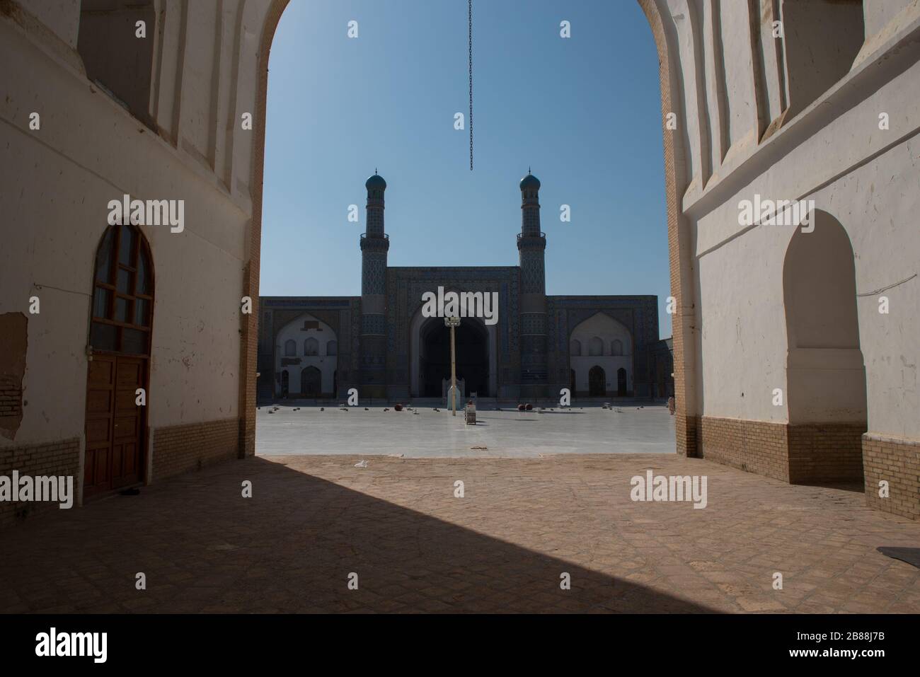 Herat Blue Mosque - Masjed Jame Herat, Afghanistan Stock Photo - Alamy