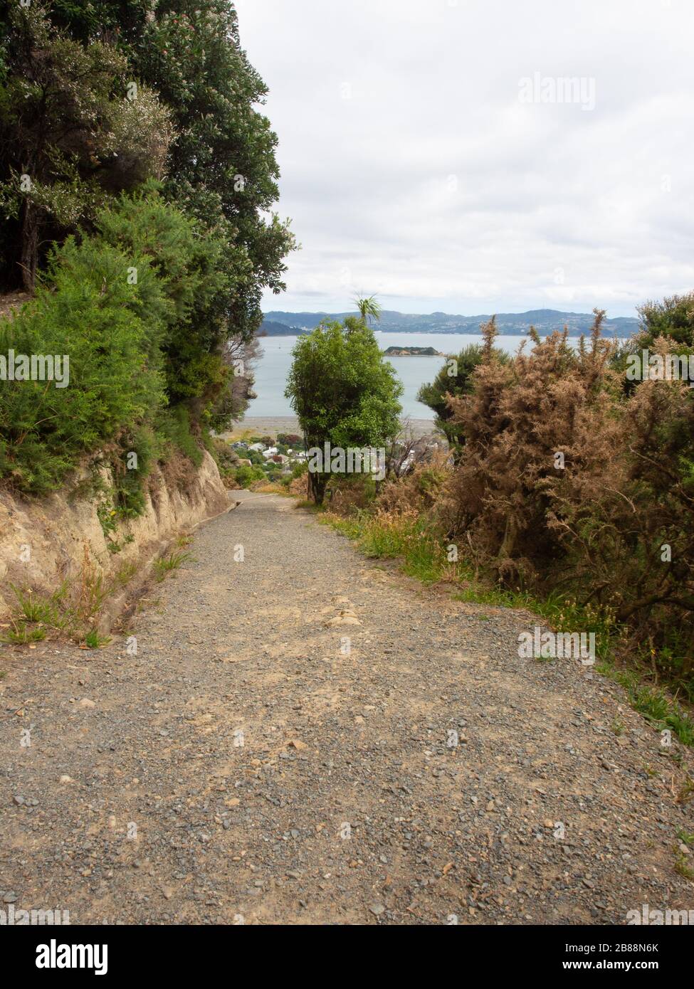 Steep walking trail hi-res stock photography and images - Alamy