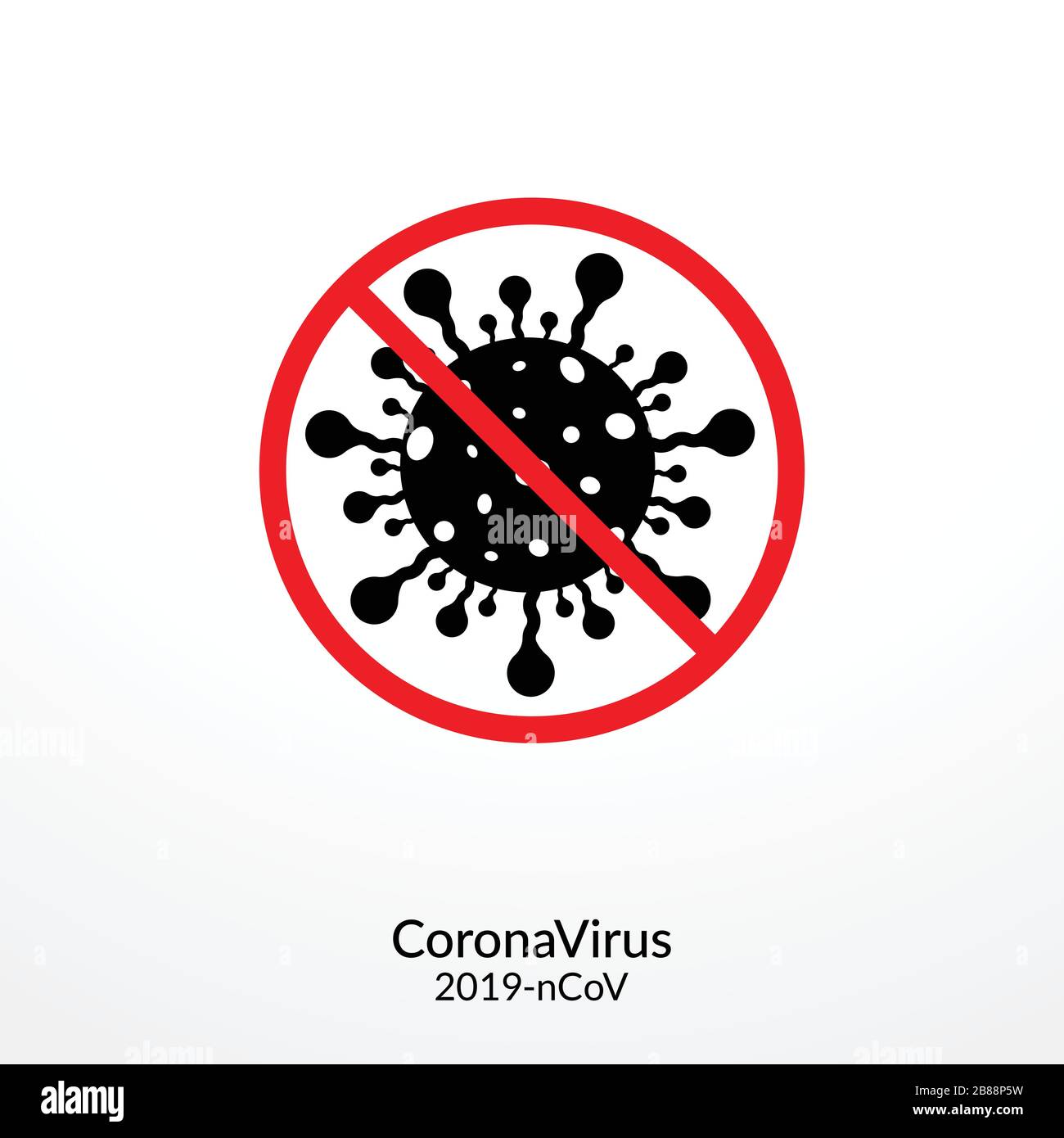 Coronavirus disease (COVID-19) Icon Vector Illustration. 2019-nCov ...