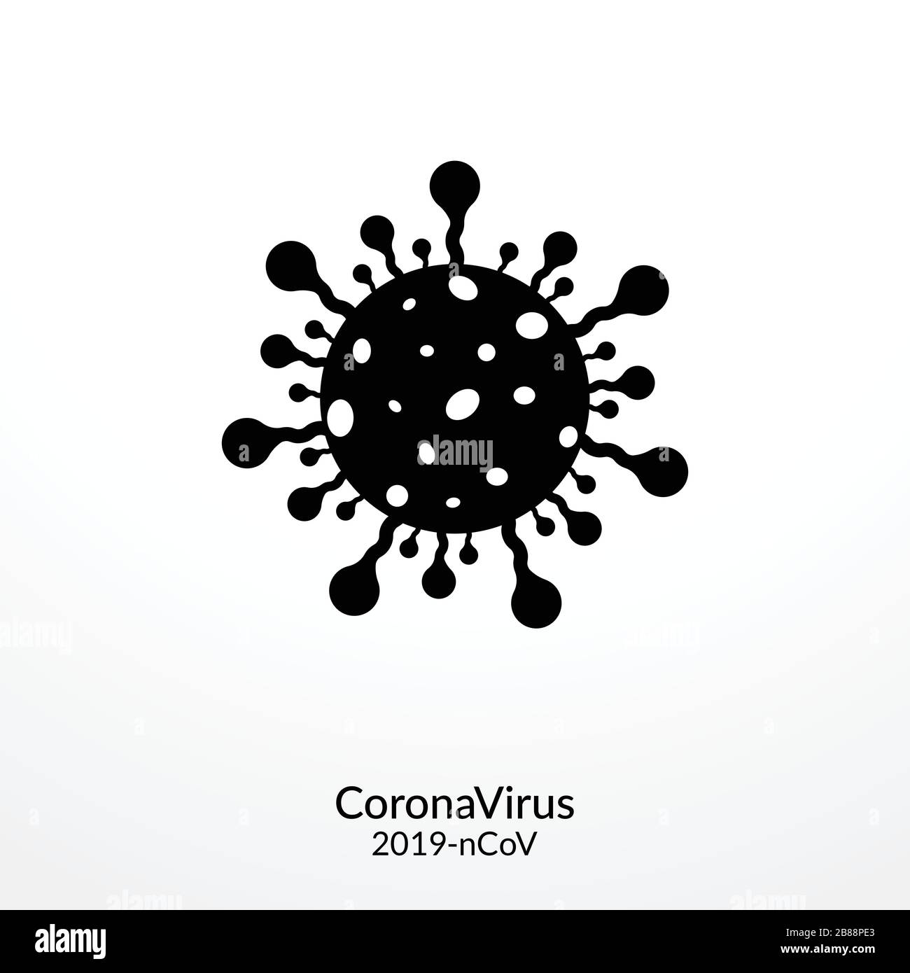 Coronavirus disease (COVID-19) Icon Vector Illustration. 2019-nCov ...