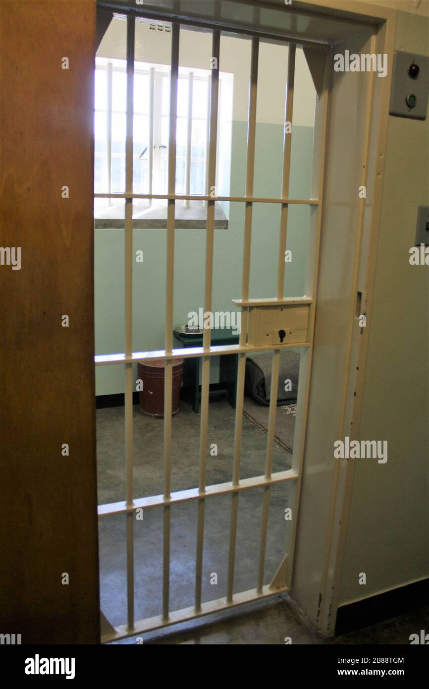 Afrique du sud Robben Island Photo Cell Nelson Mandela Laurent Lairys ...