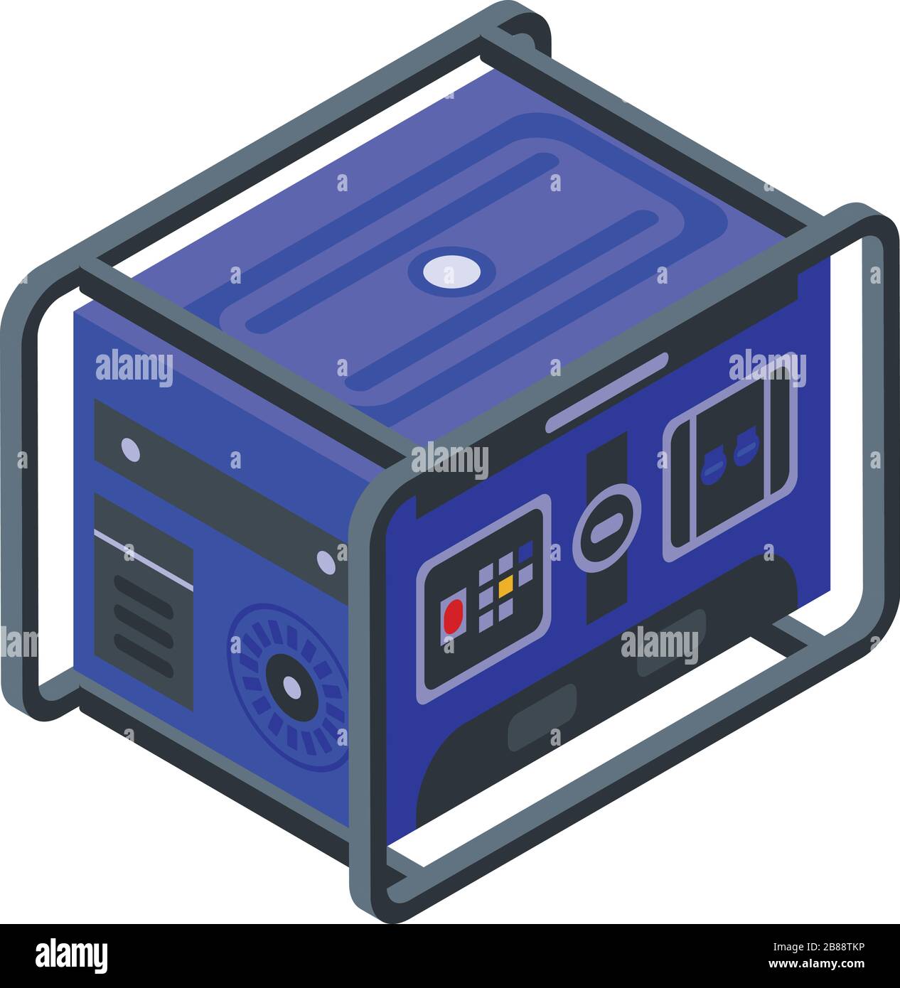 Static electric generator Cut Out Stock Images & Pictures - Alamy