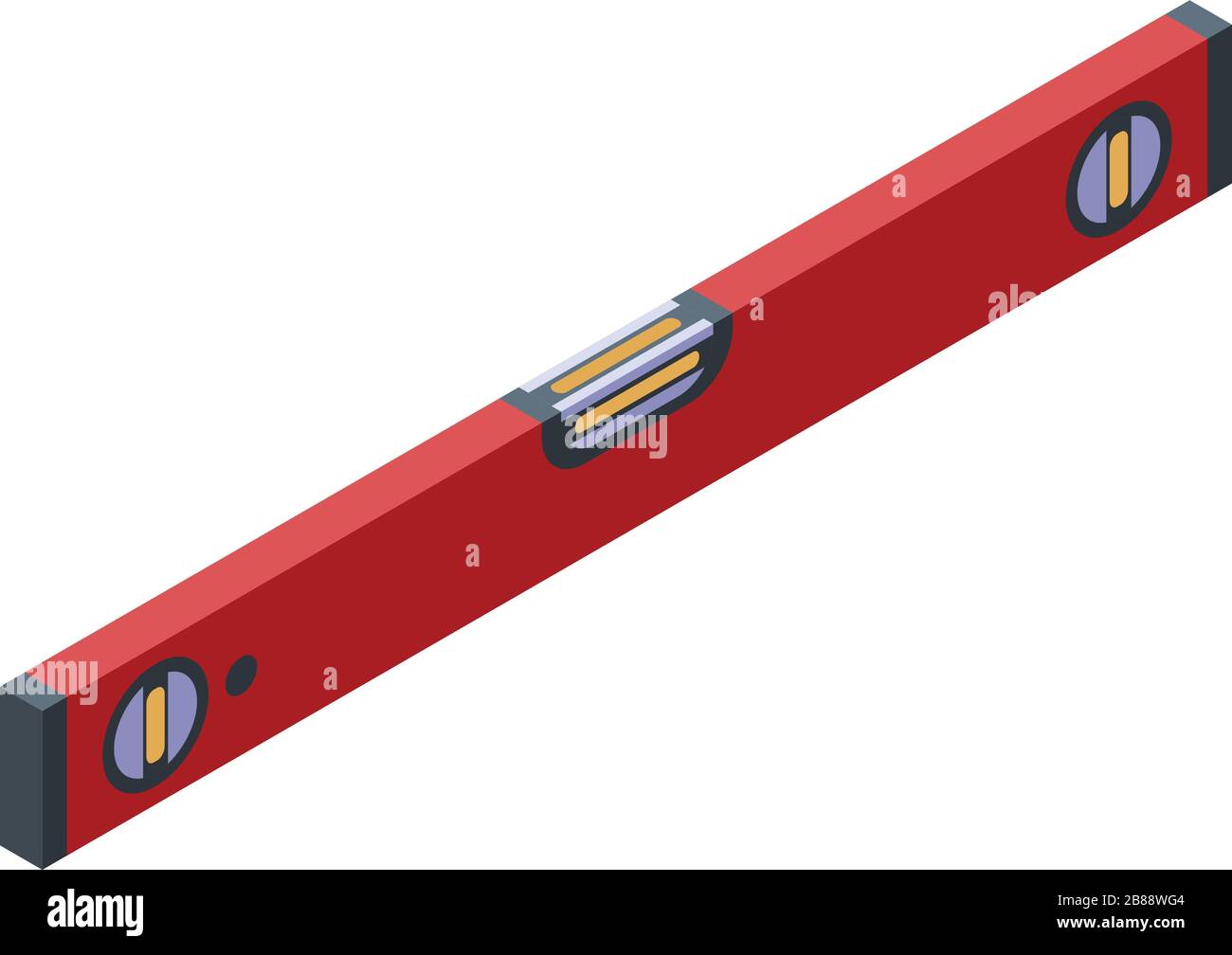 Spirit level cartoon Cut Out Stock Images & Pictures - Alamy