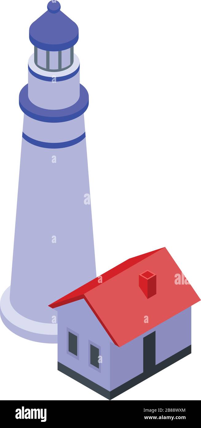 Boat harbor lighthouse in Stock Vector Images - Alamy