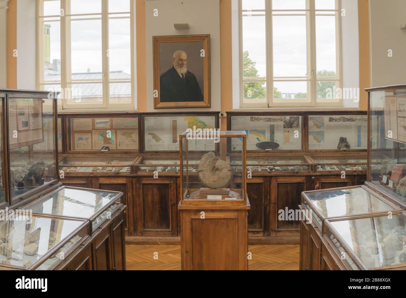 St.Petersburg,Russia-July29,2019-geology and mineralogy museum at ...