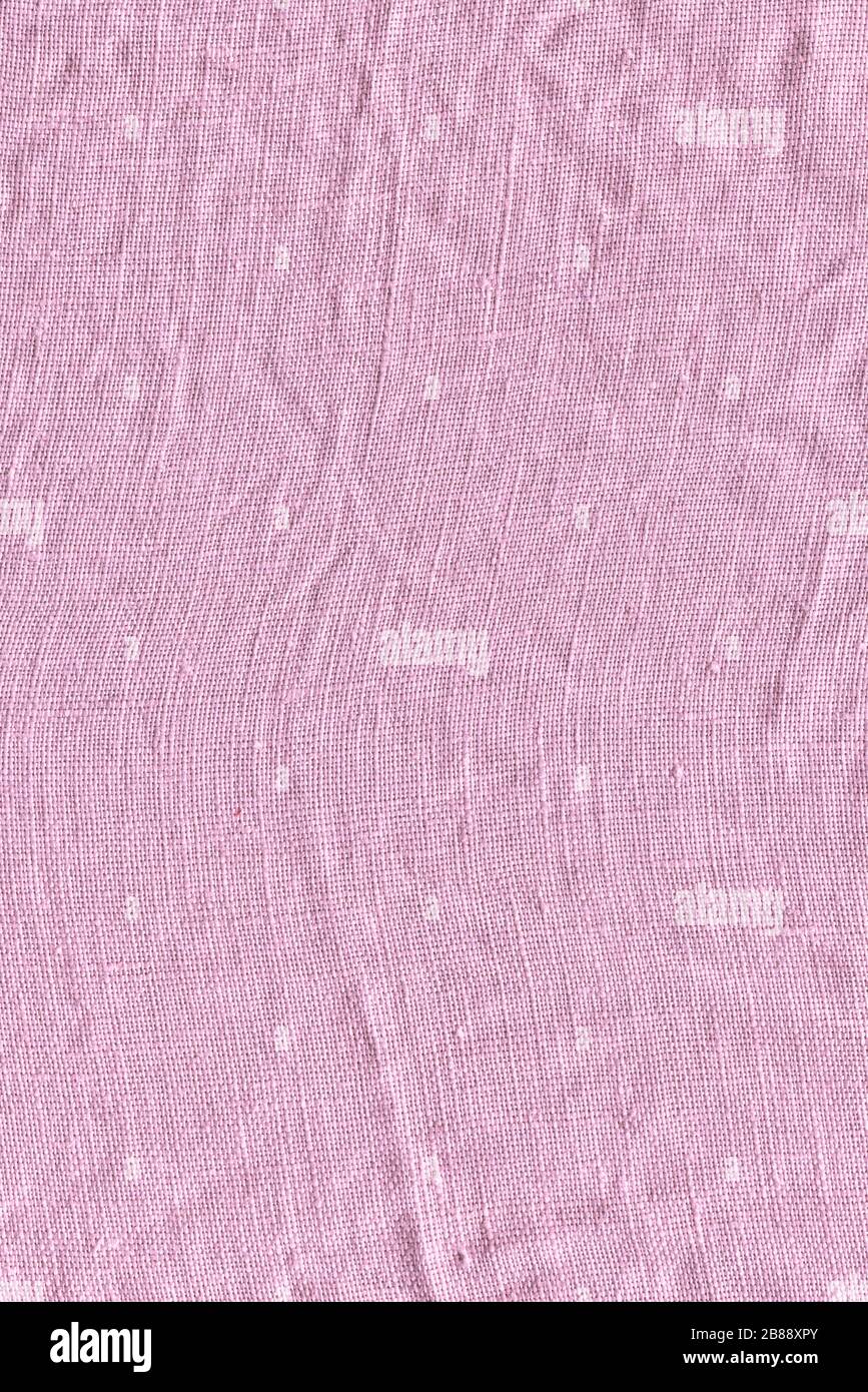 Surface pink texture. Pink linen background. Pink linen texture cloth ...