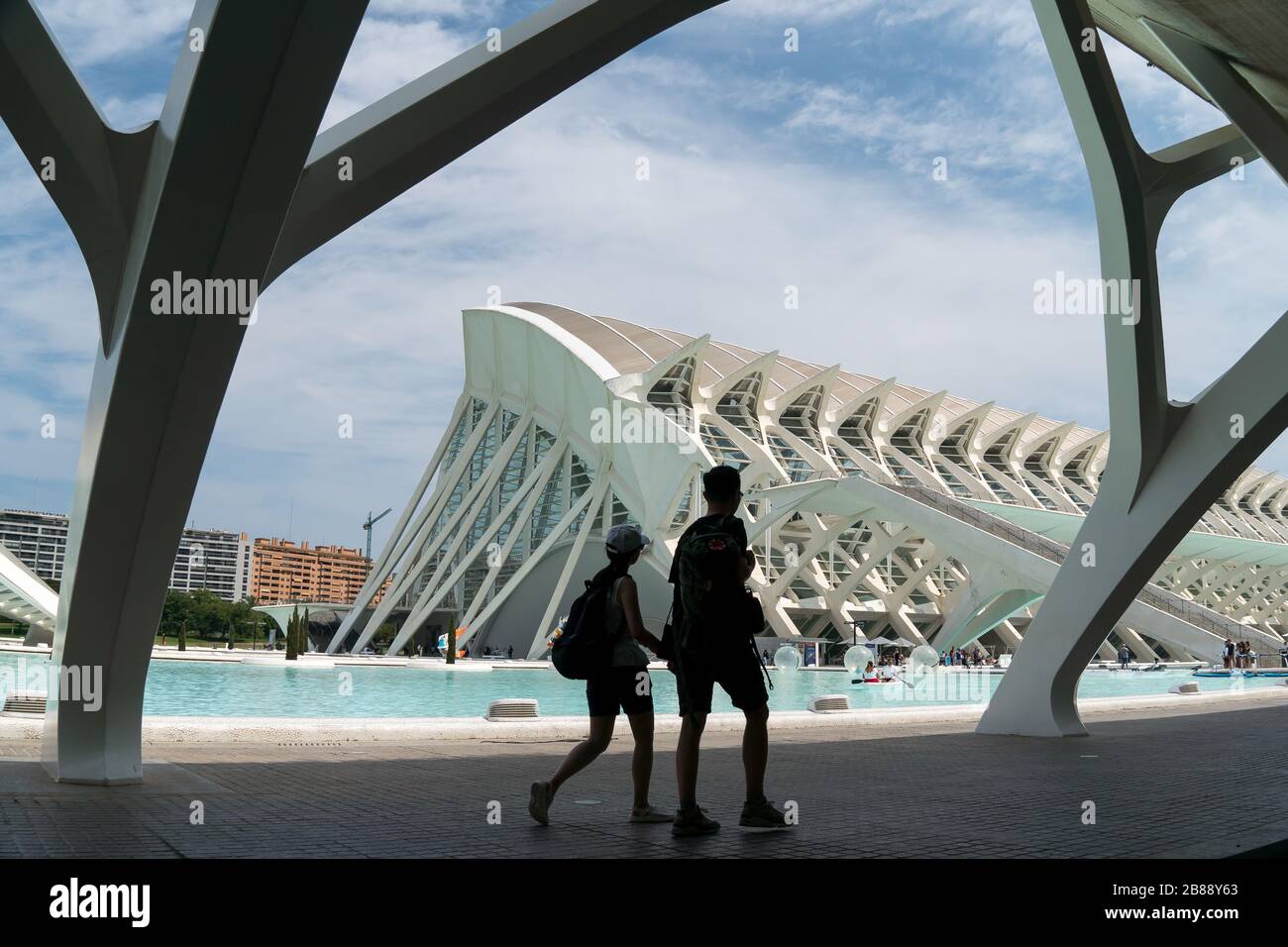 Valencia art and science center hi-res stock photography and images - Alamy