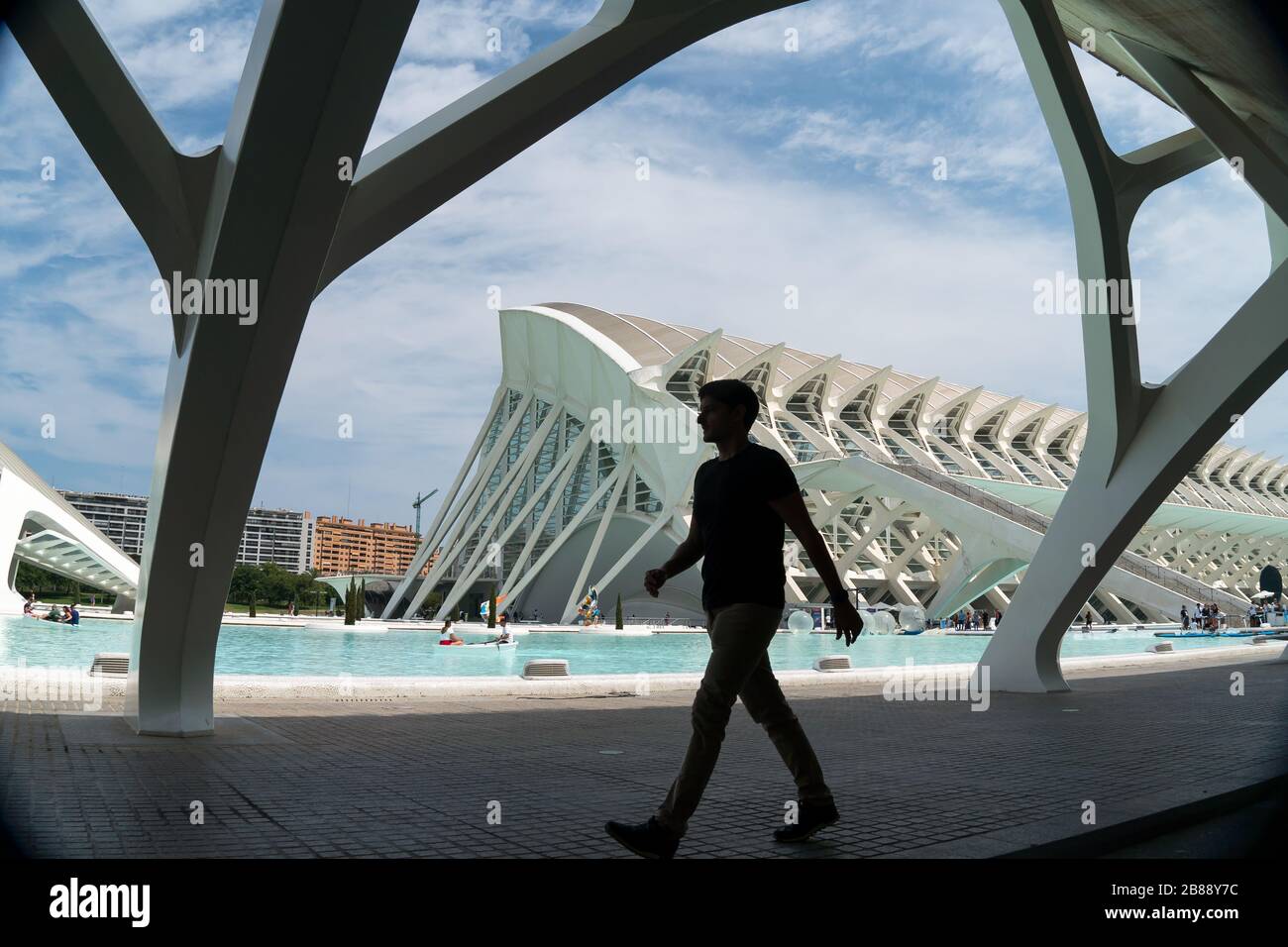 Valencia art and science center hi-res stock photography and images - Alamy