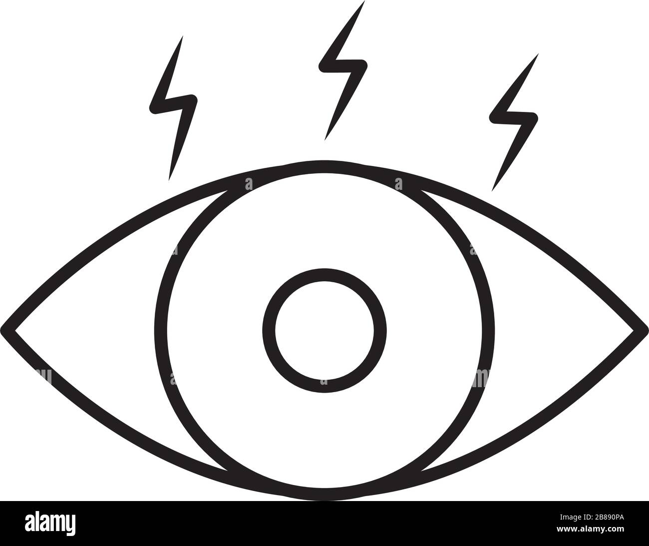 Eye ache Stock Vector Images - Alamy