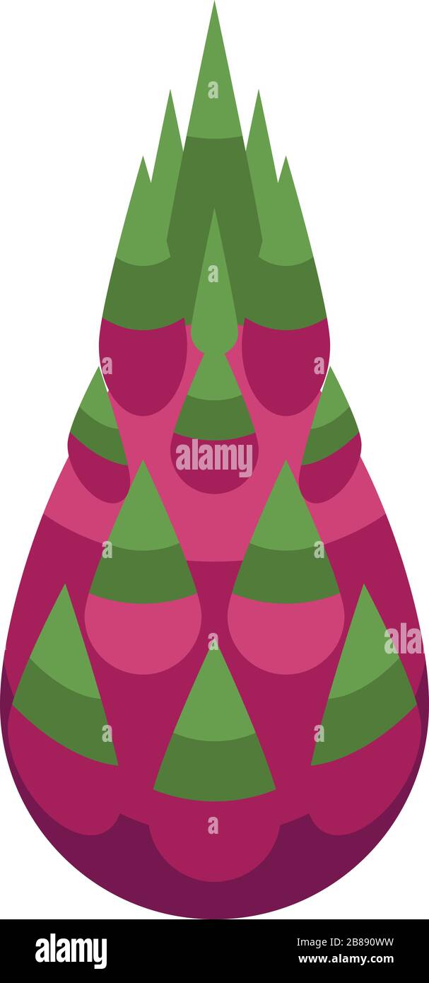 Whole pitaya icon, isometric style Stock Vector Image & Art - Alamy