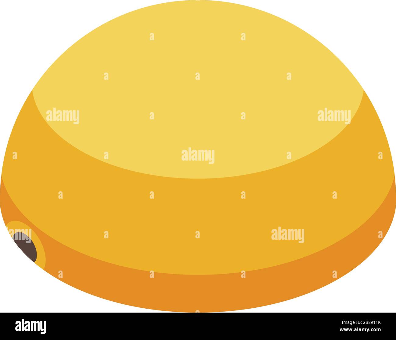 Half apricot icon cartoon Cut Out Stock Images & Pictures - Alamy