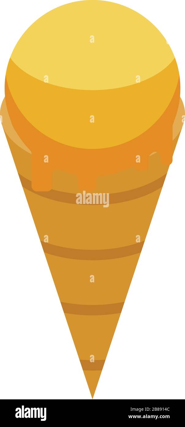Apricot icecream Stock Vector Images - Alamy