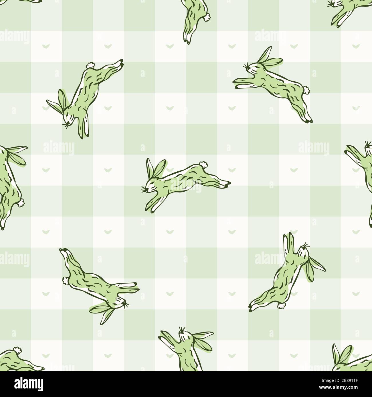 Vintage Rabbit Wallpaper