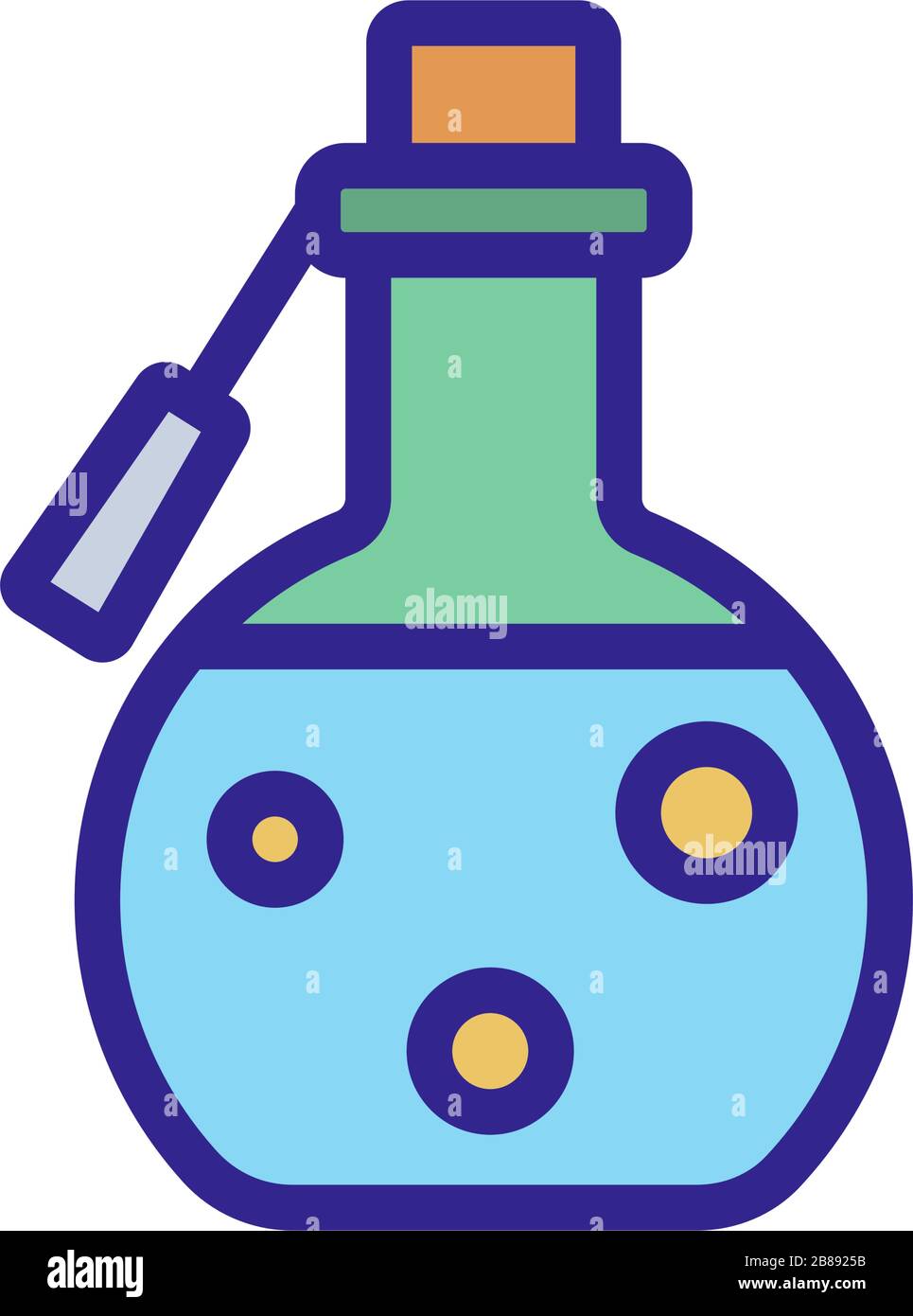 magic potion icon vector outline illustration Stock Vector Image & Art ...