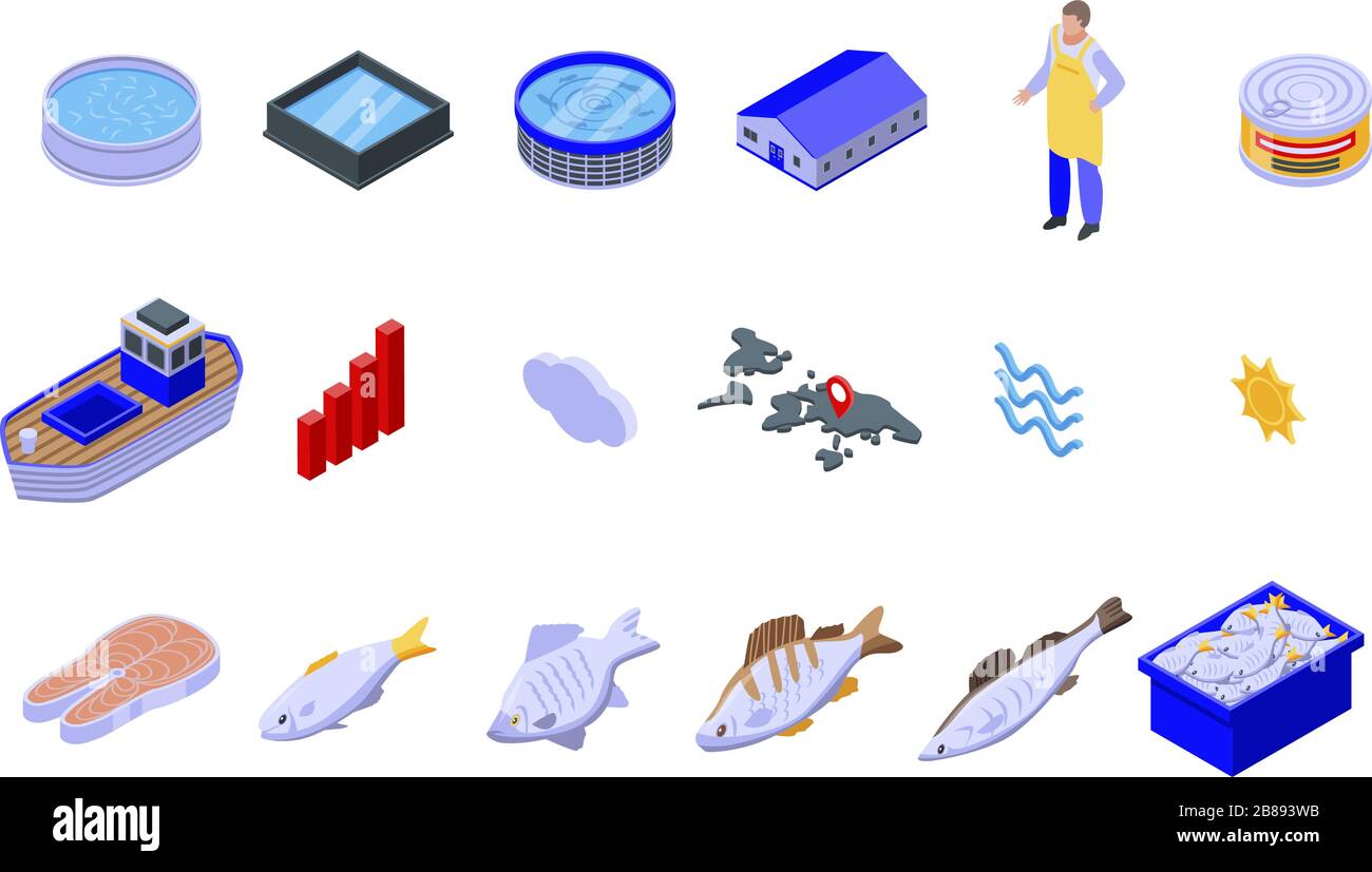 Fish farm hatchery Stock Vector Images - Alamy