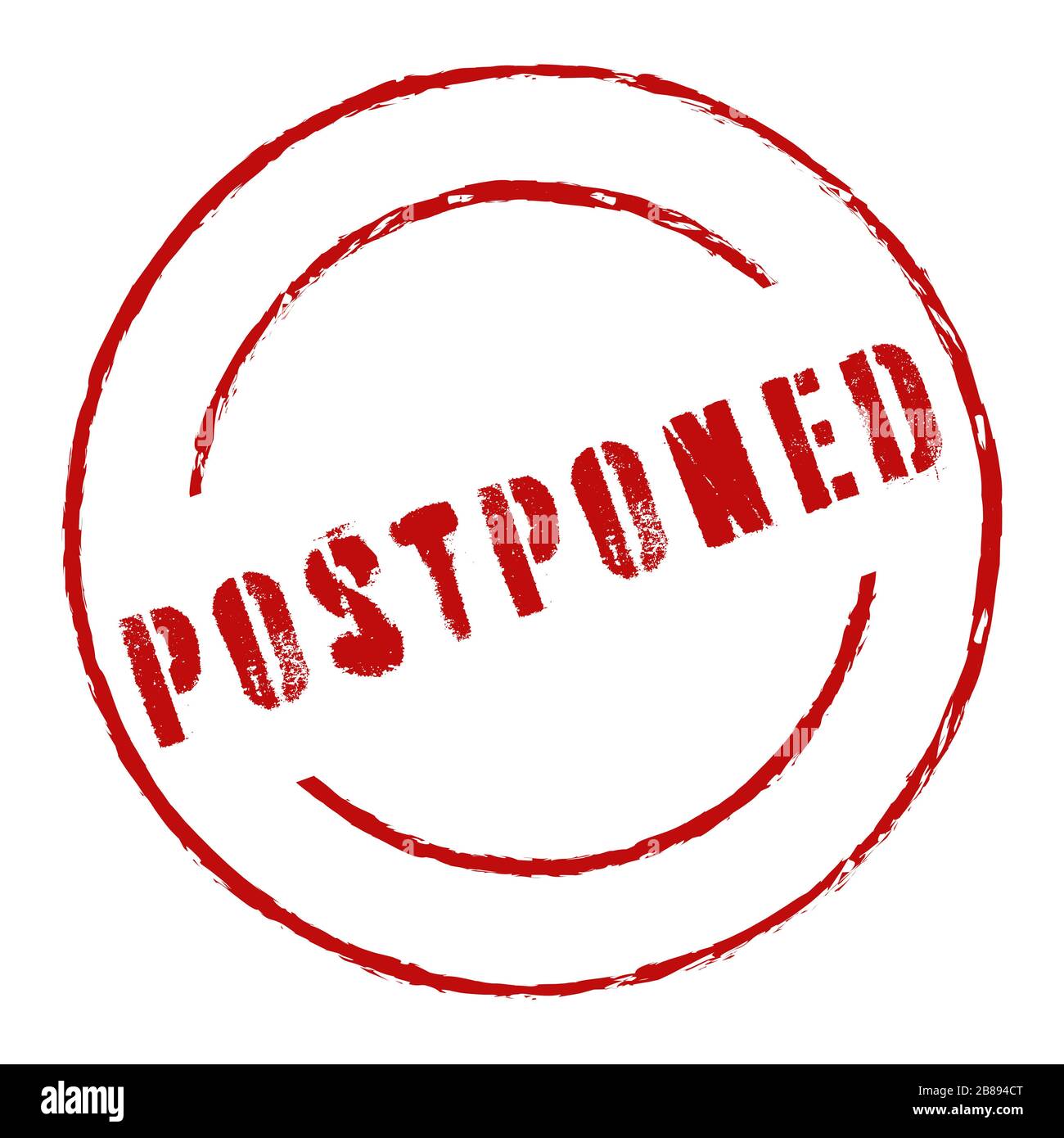 Postponed Stamp Vector