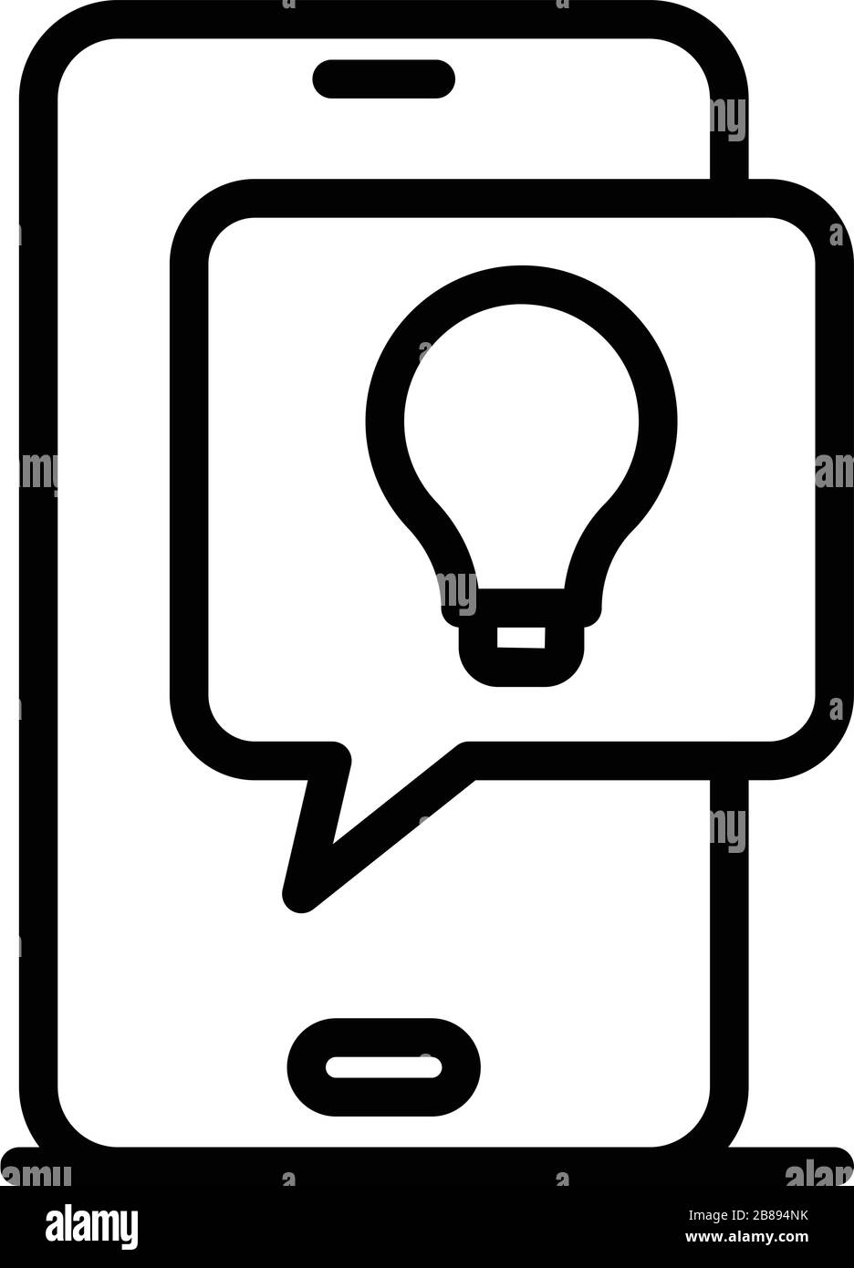 Startup money thinking icon Black and White Stock Photos & Images - Alamy