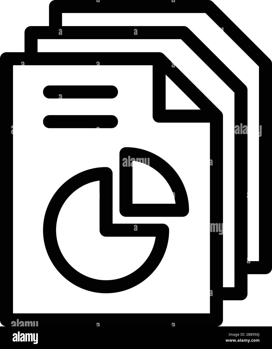 Conversion rate papers icon, outline style Stock Vector Image & Art - Alamy