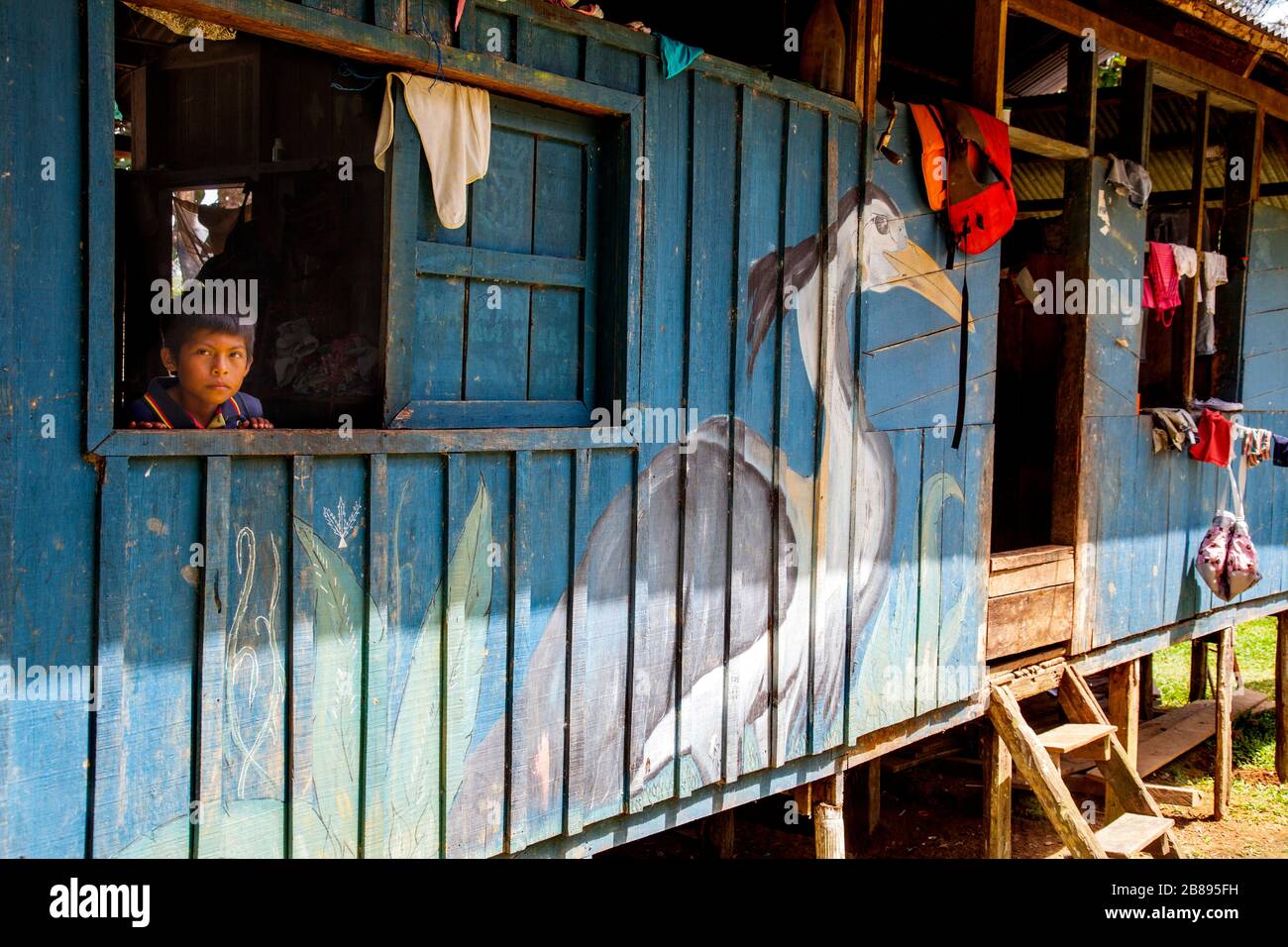Ticuna village hi-res stock photography and images - Alamy