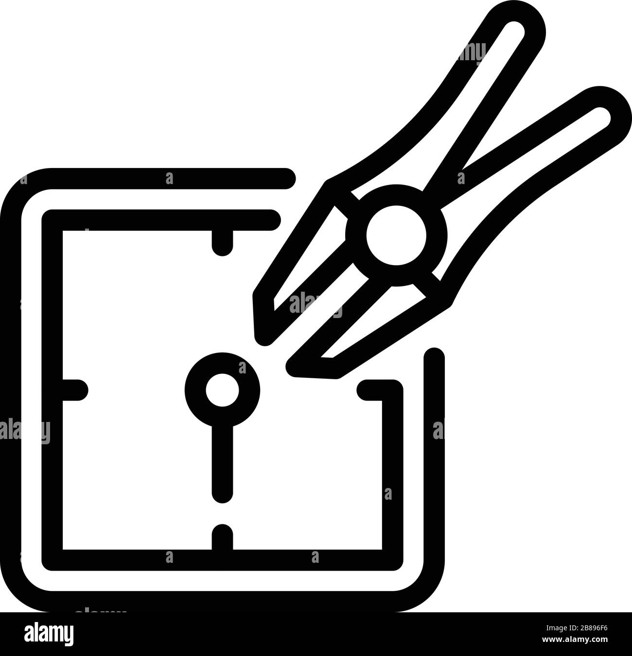 Repair man watch Stock Vector Images - Alamy