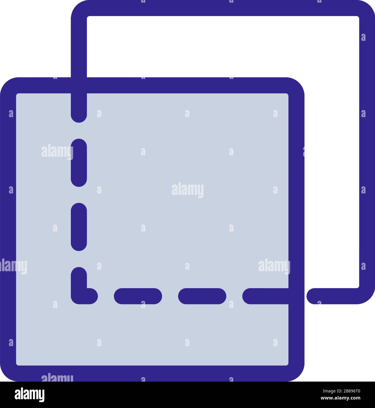 transparent layer icon vector outline illustration Stock Vector Image ...