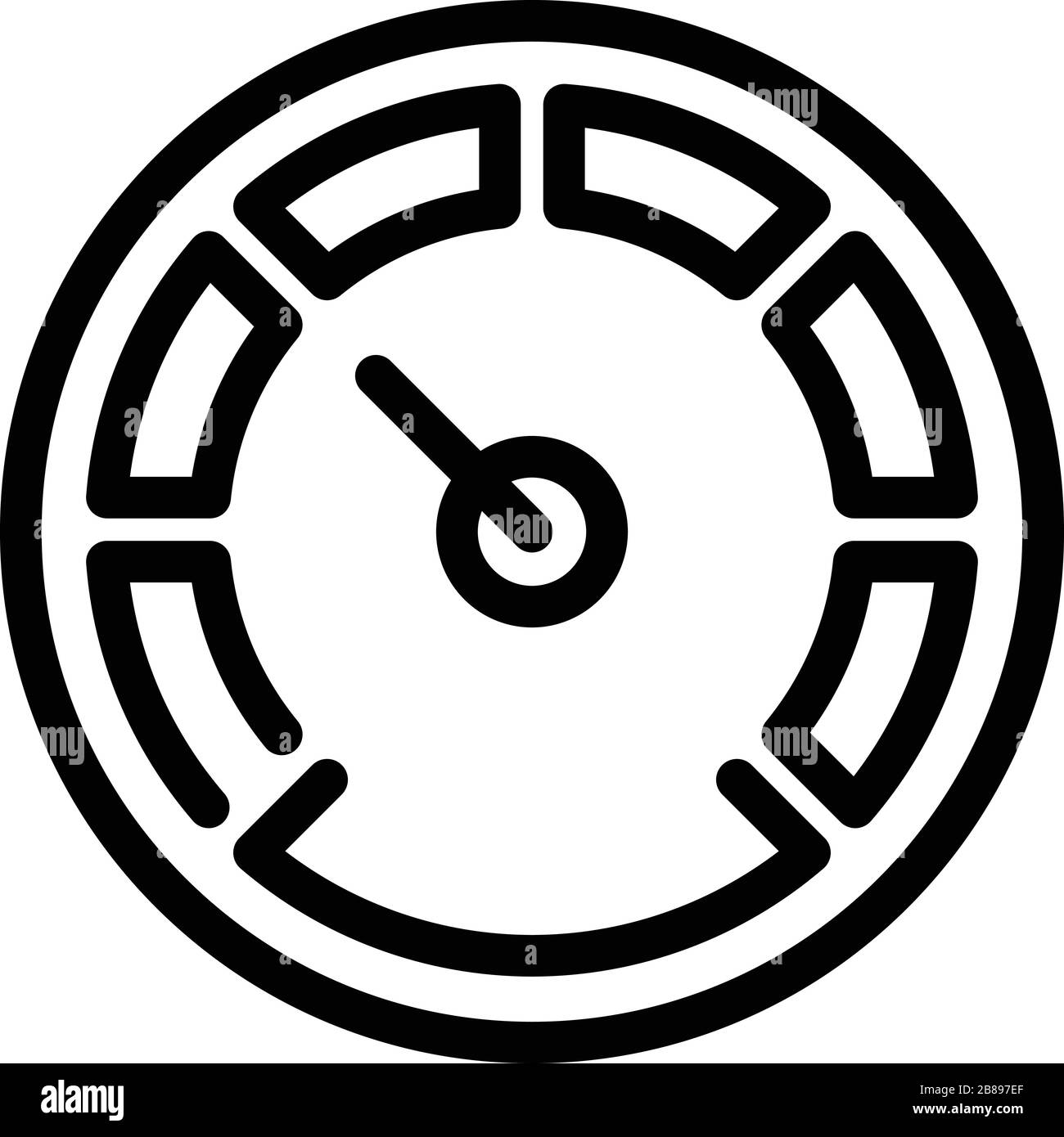 Barometer display icon, outline style Stock Vector Image & Art - Alamy