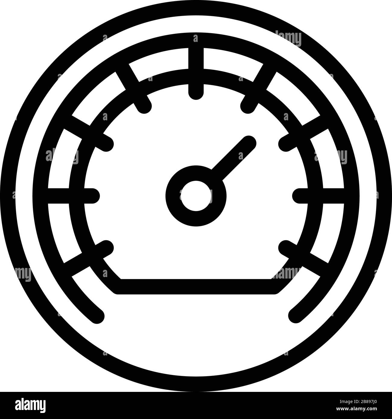 Barometer indicator icon, outline style Stock Vector Image & Art - Alamy