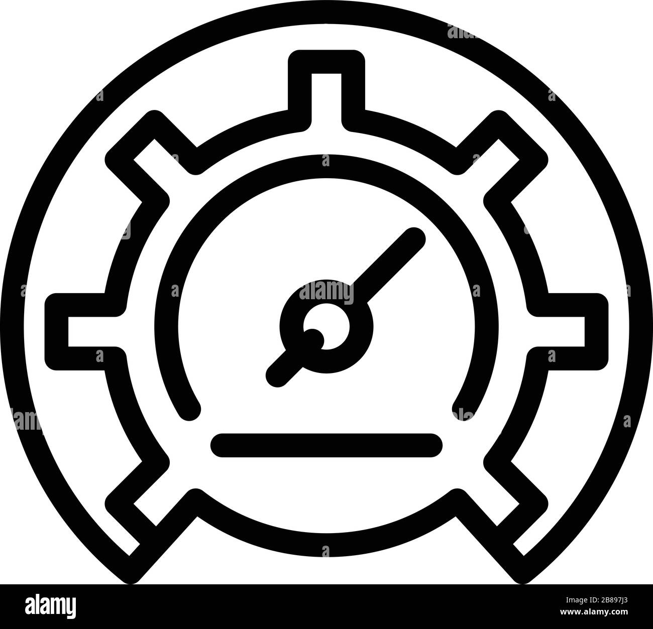 Barometer change icon, outline style Stock Vector Image & Art - Alamy