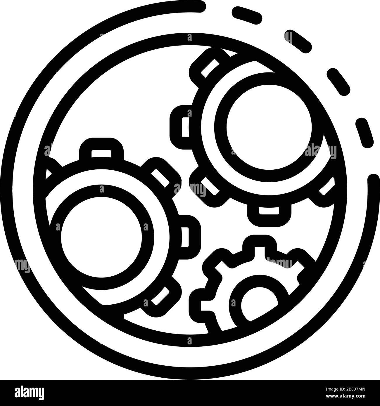 Automated clock Stock Vector Images - Alamy