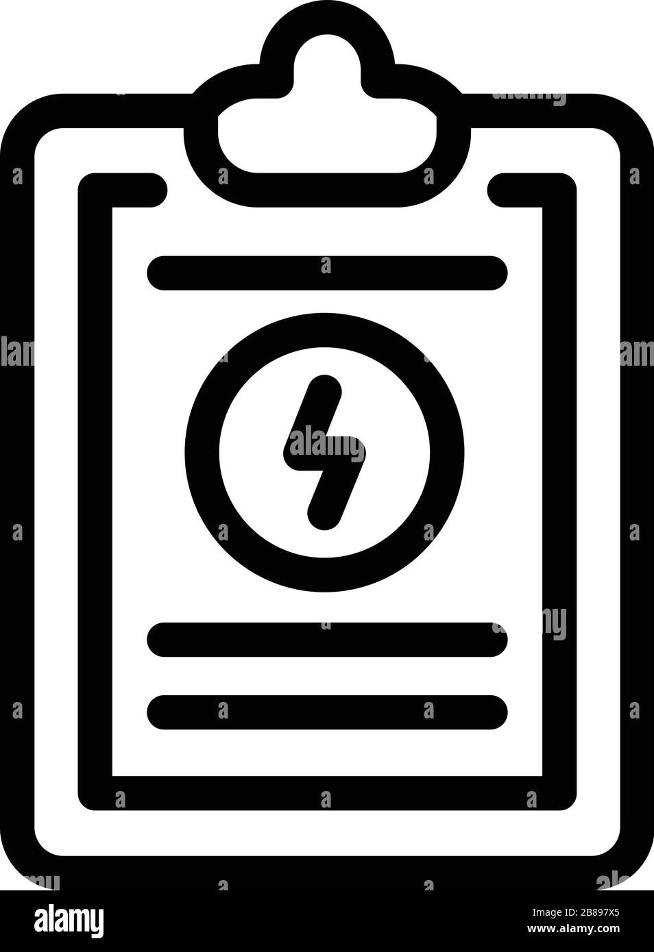 Business summary icon, outline style Stock Vector Image & Art - Alamy