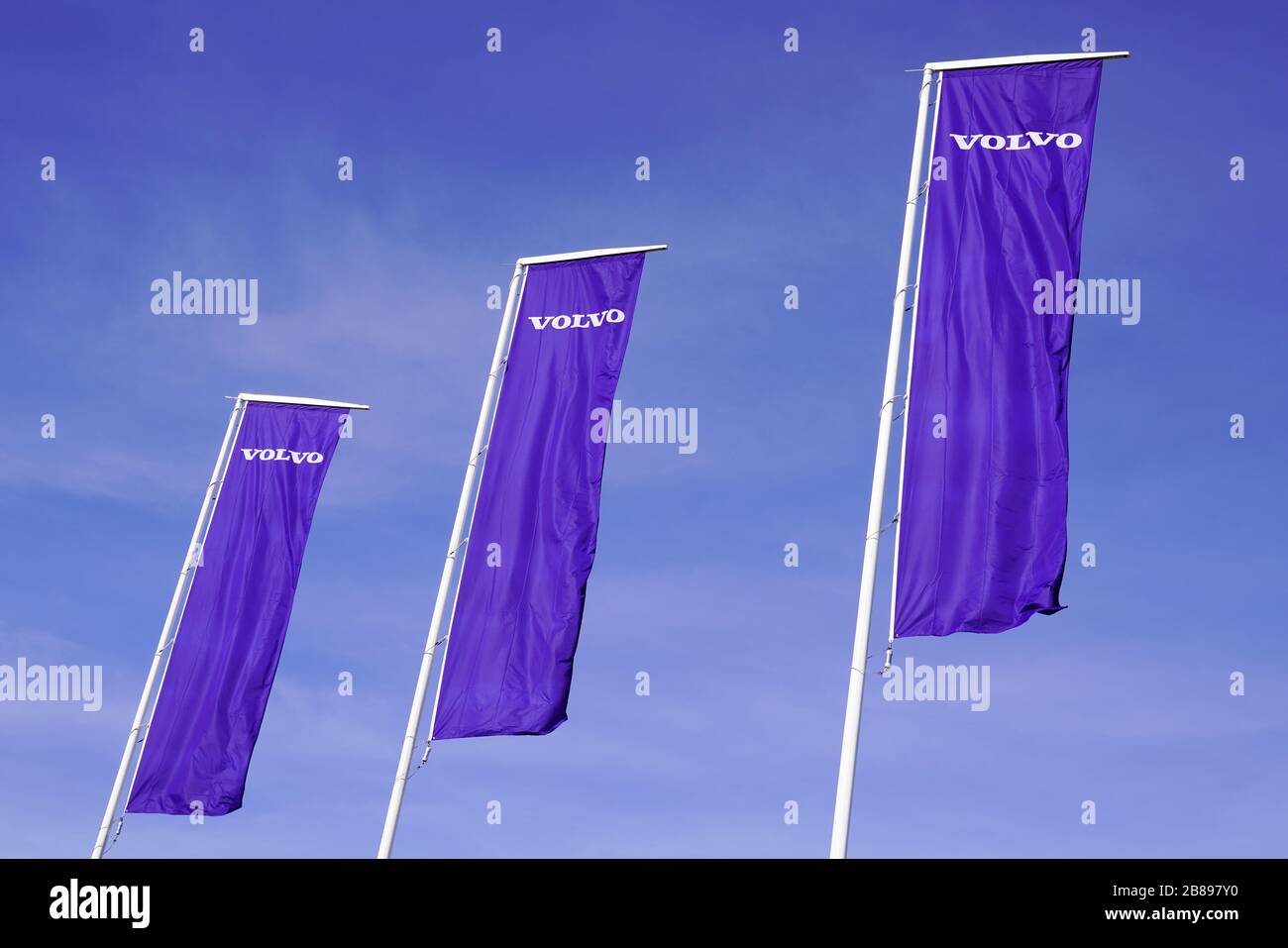 Volvo flag hi-res stock photography and images - Alamy