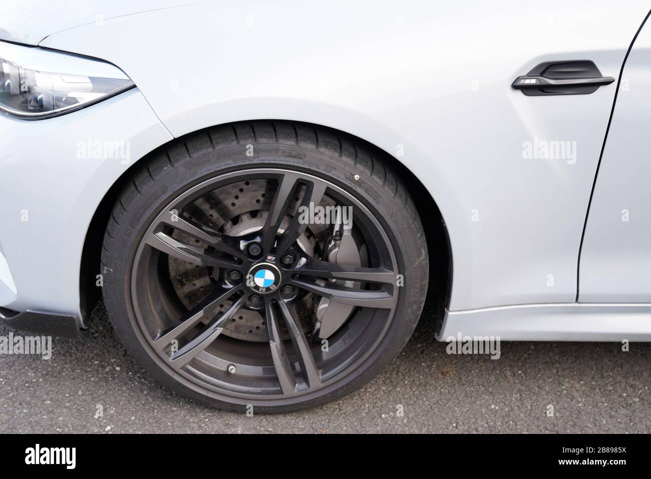 Bordeaux , Aquitaine / France - 02 02 2020 : BMW m M2 Coupe Competition ...