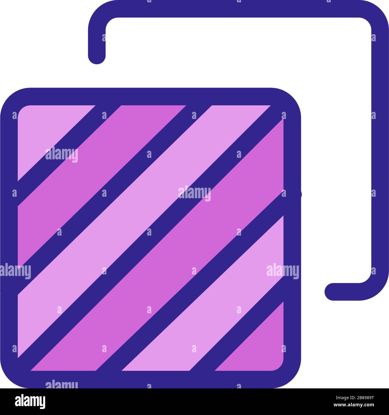 two layers icon vector outline illustration Stock Vector Image & Art ...