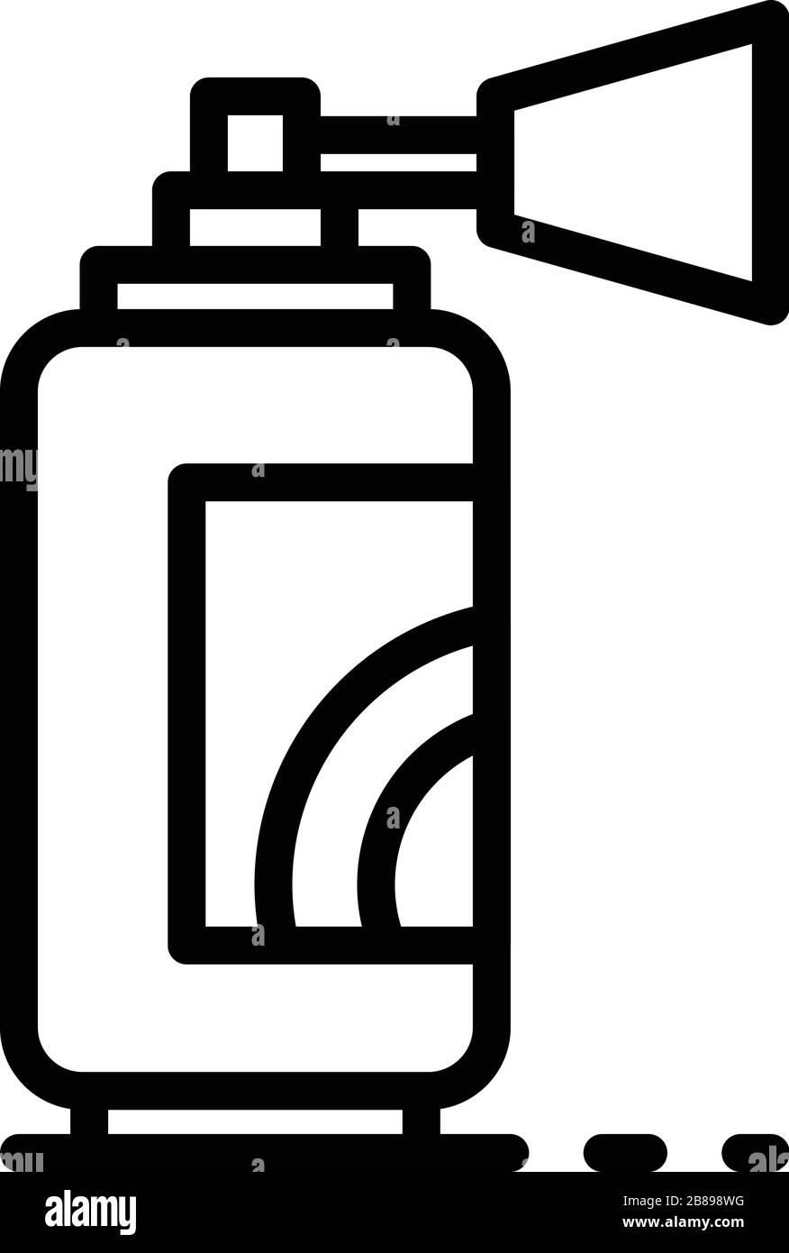 Spray lubricant Stock Vector Images - Alamy