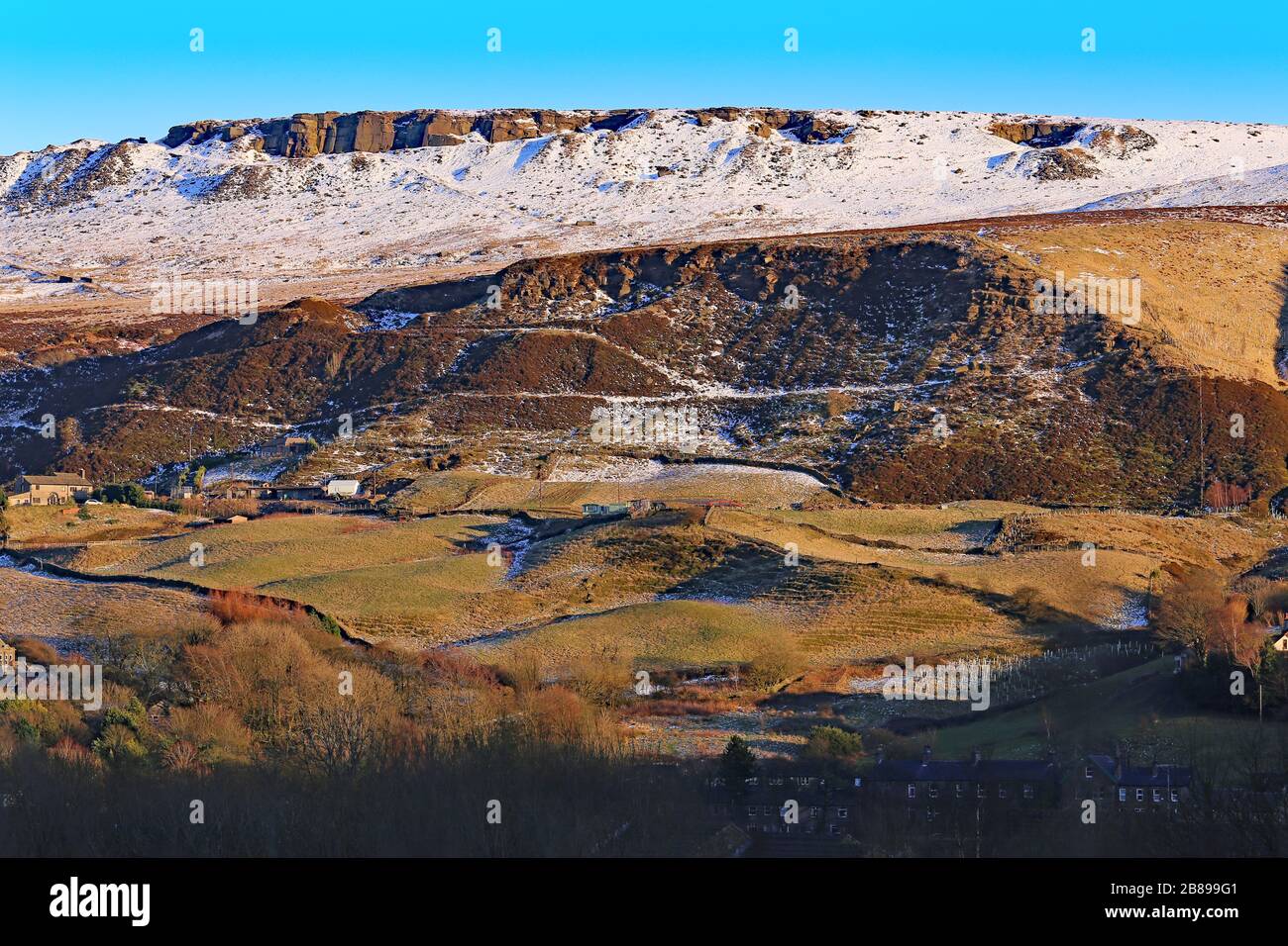 masden village and area west yorkshire Stock Photo - Alamy