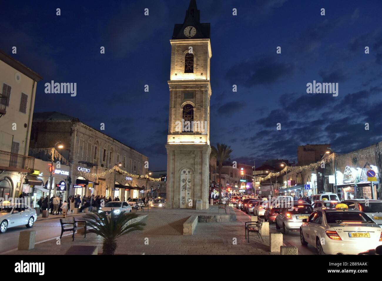 The most famous — and most photographed — clock tower in Israel stands ...