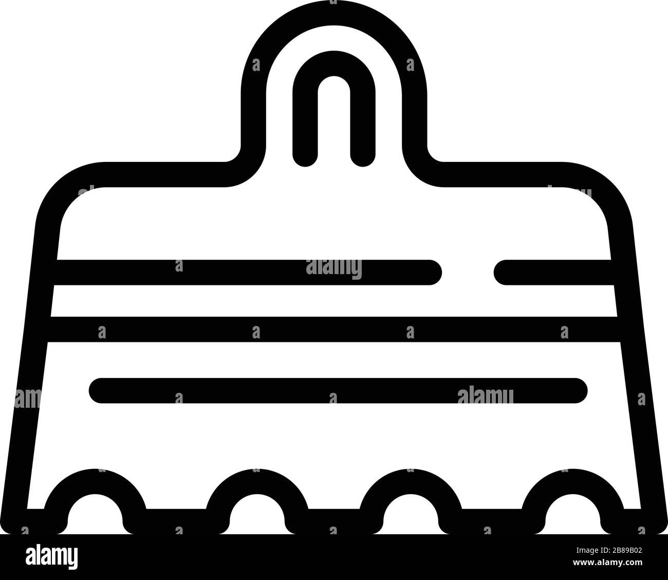 Tiler wave spatula icon, outline style Stock Vector Image & Art - Alamy