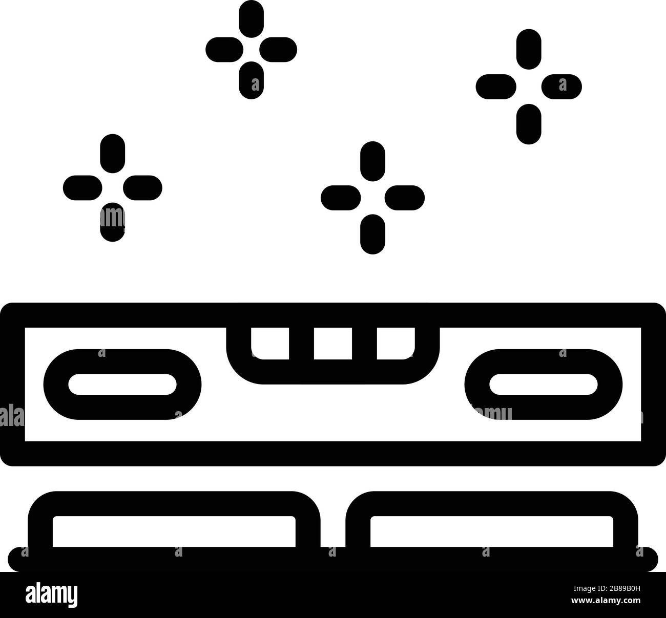 Spirit level clipart Black and White Stock Photos & Images - Alamy