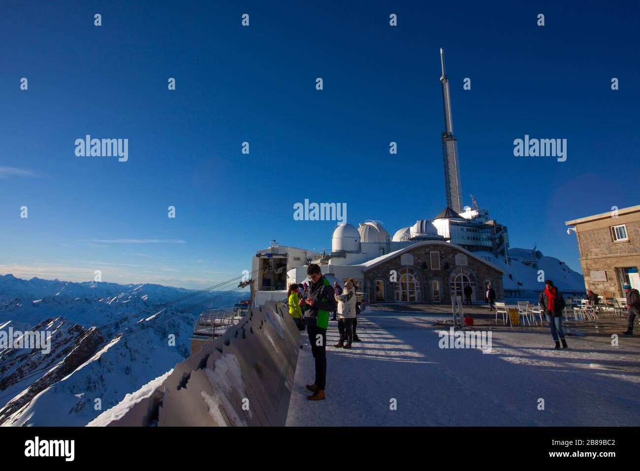 La mongie observatory hi-res stock photography and images - Alamy