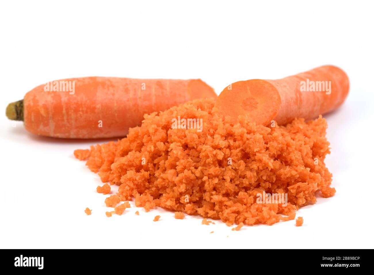 Grated carrots isolated hi-res stock photography and images - Alamy