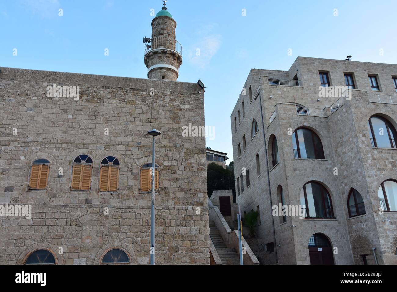 Skyline yaffo israel beach jaffa old hi-res stock photography and ...