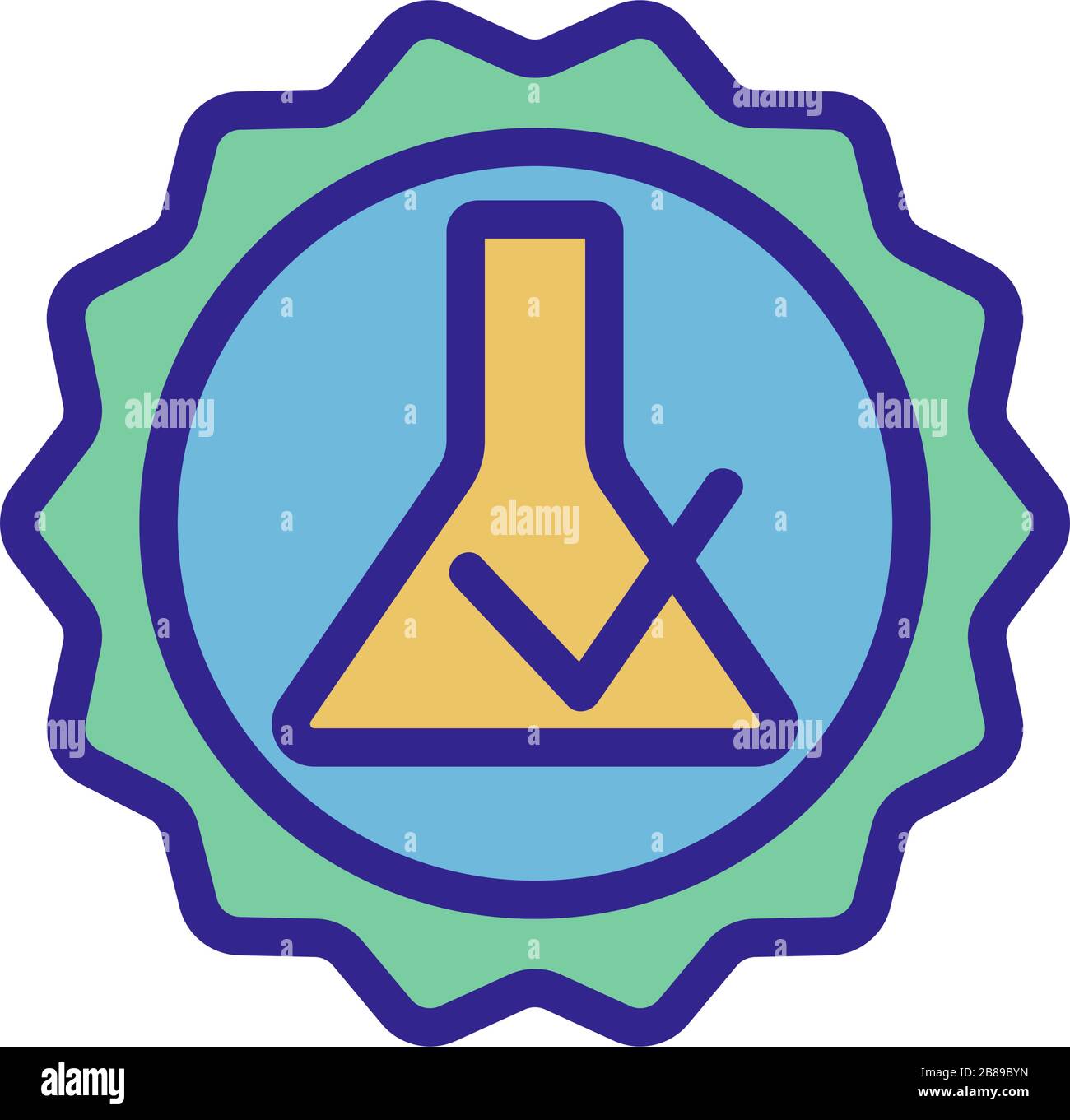 pure product icon vector outline illustration Stock Vector Image & Art ...