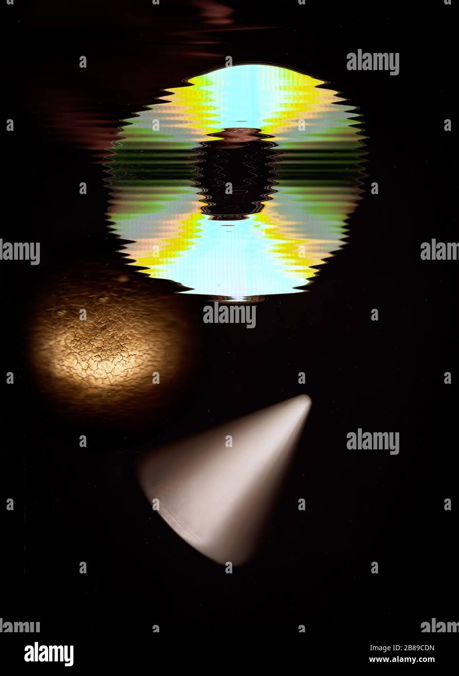 Geomegtric symbols. Circle, globe, cylinder, disc Stock Photo - Alamy