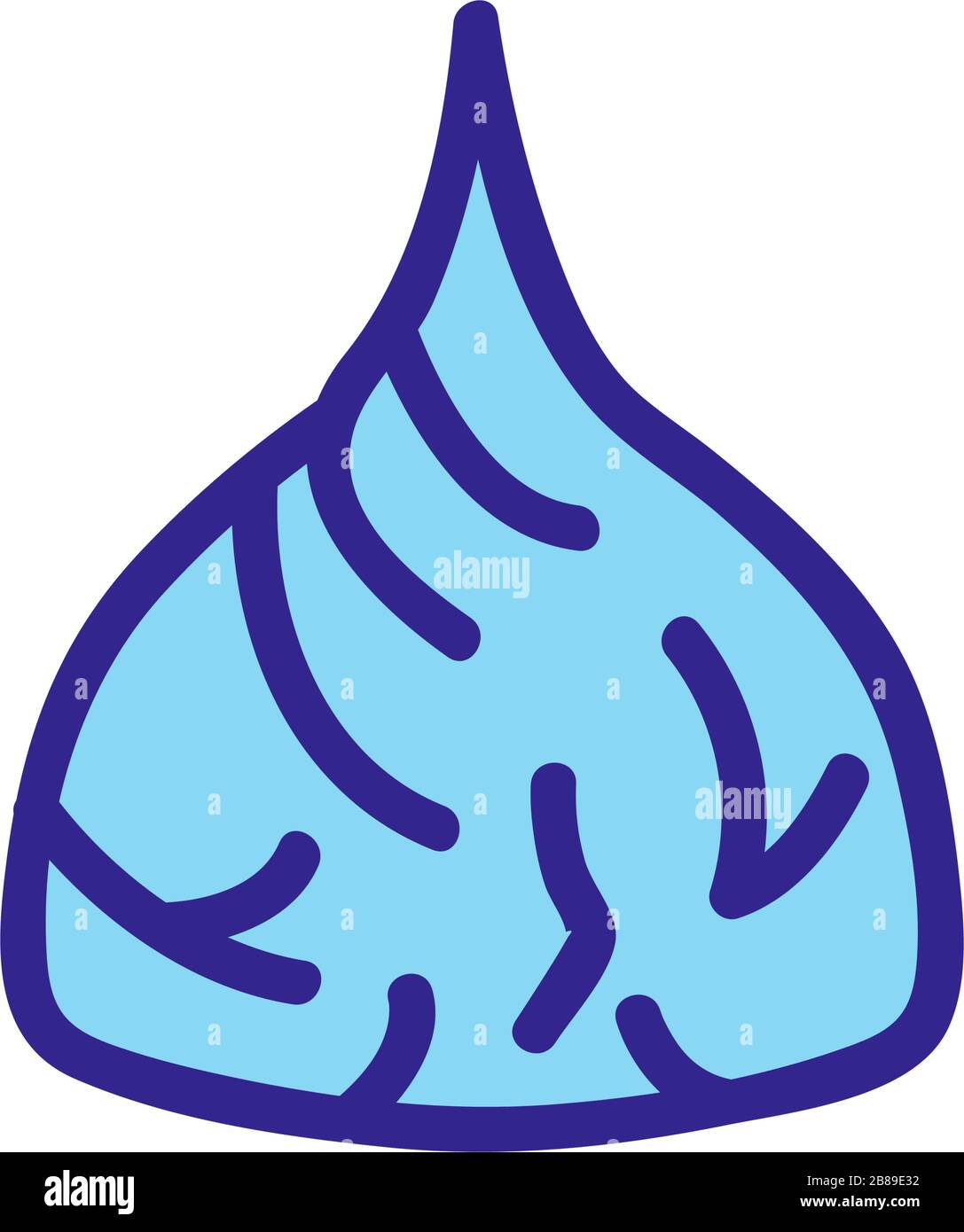 foil truffle icon vector outline illustration Stock Vector Image & Art ...