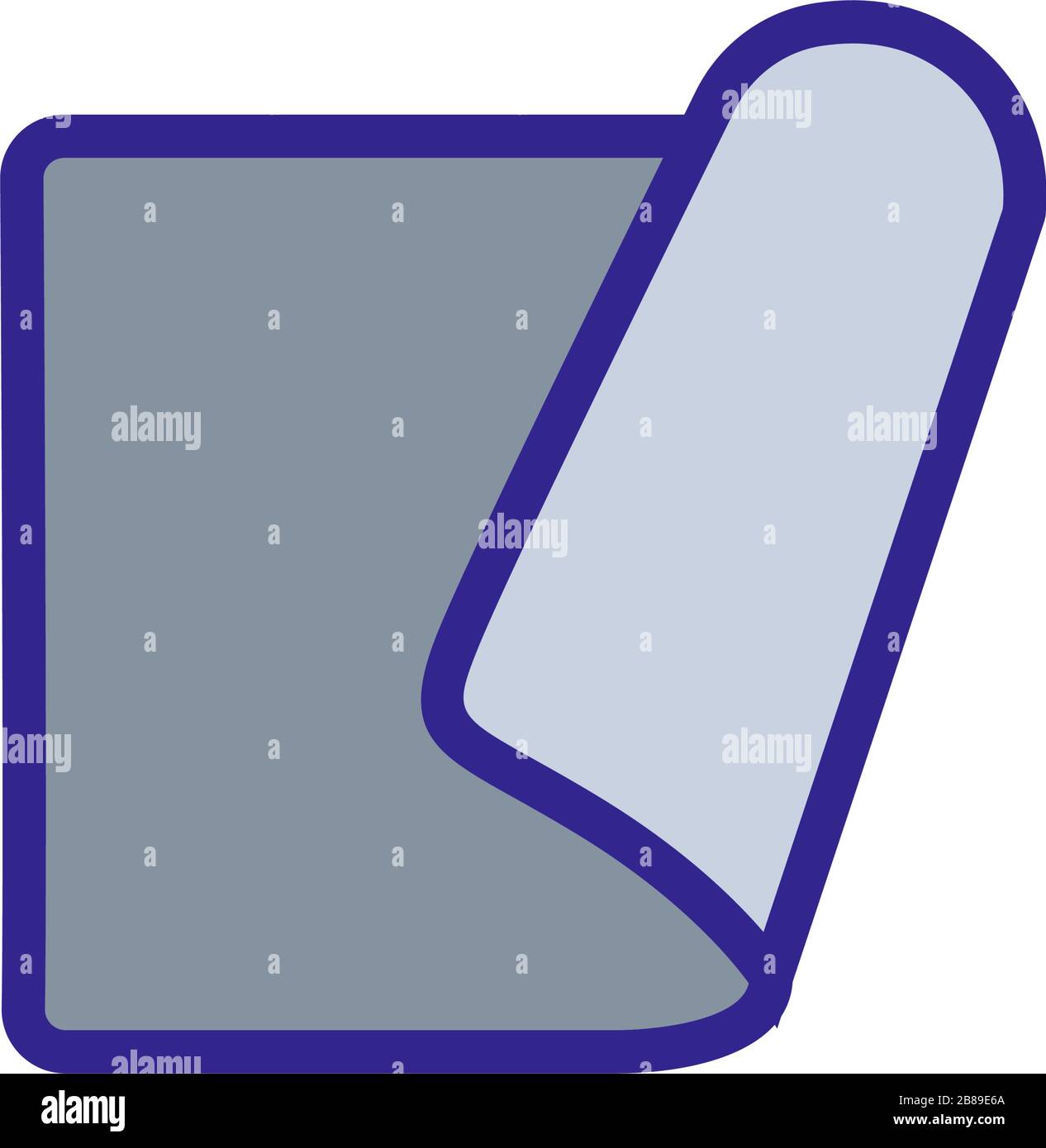 foil sheet icon vector outline illustration Stock Vector Image & Art ...