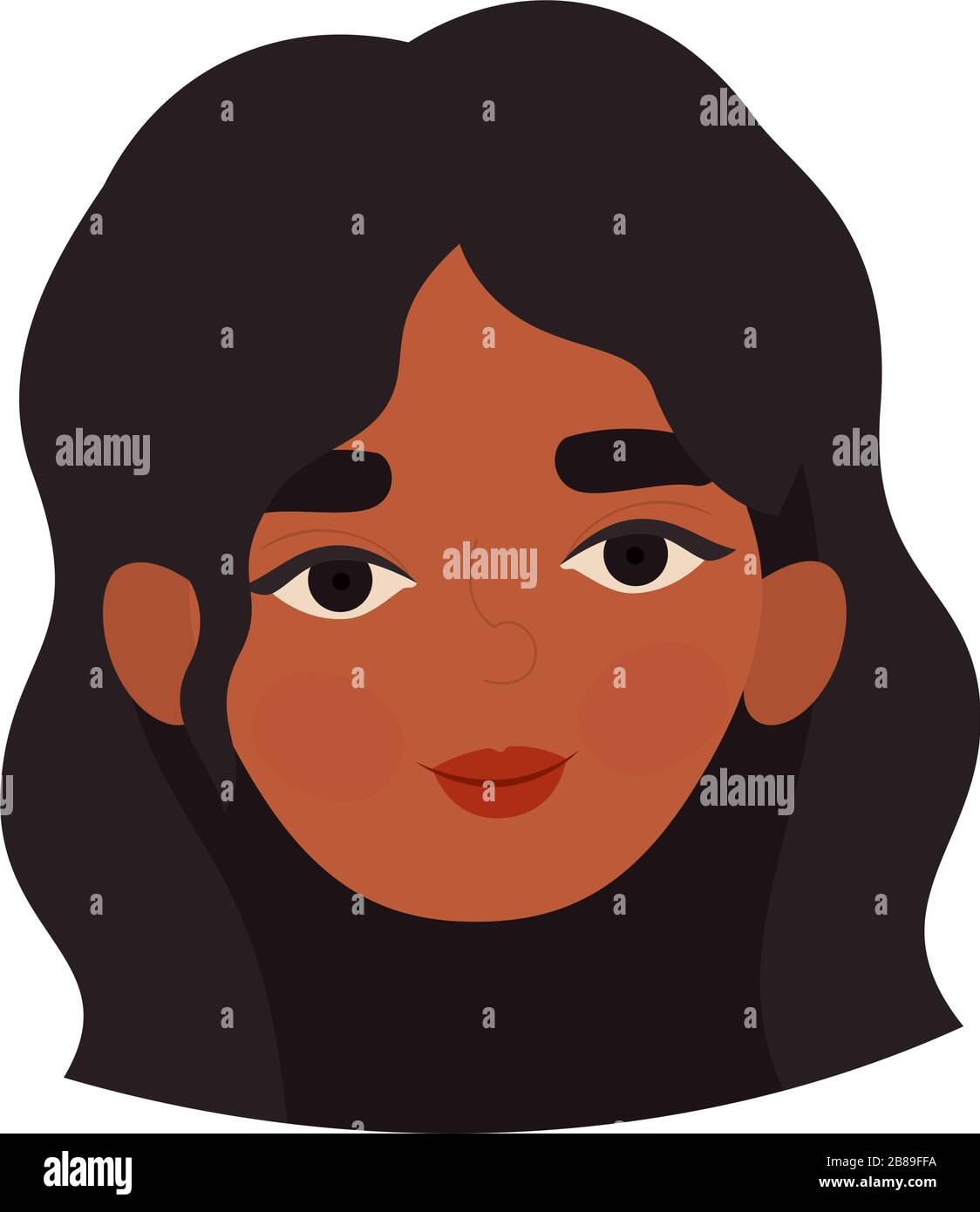 Isolated woman head vector design Stock Vector Image & Art - Alamy