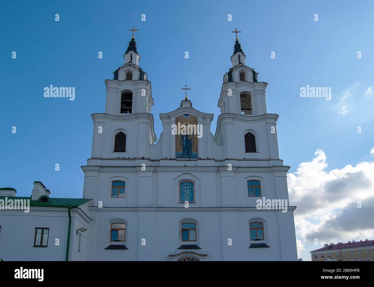 White tower and holy spirit cathedral hi-res stock photography and ...