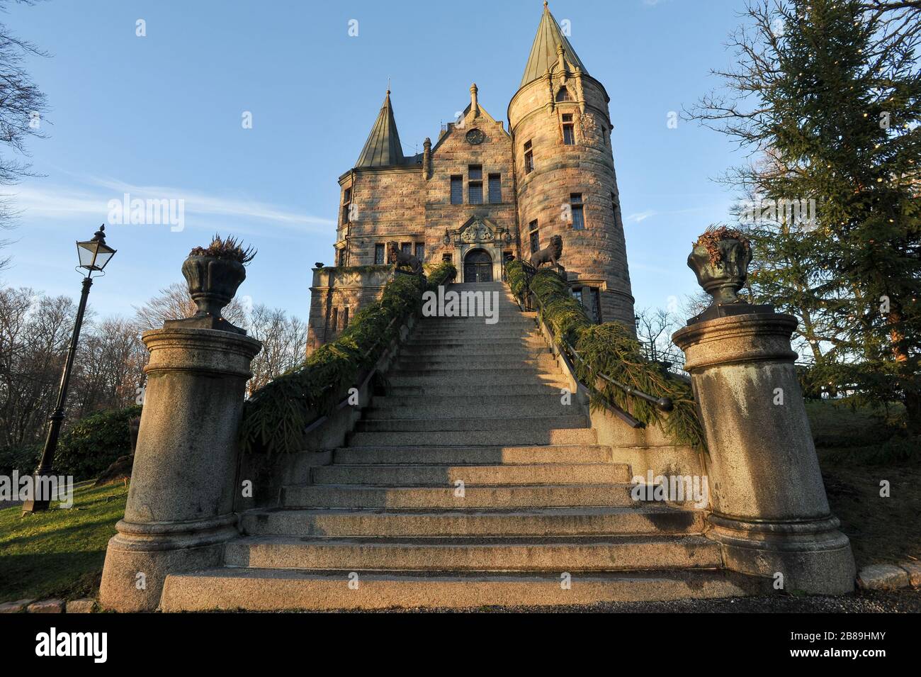Teleborgs slott (Teleborg castle) built in 1897-1900 in National ...